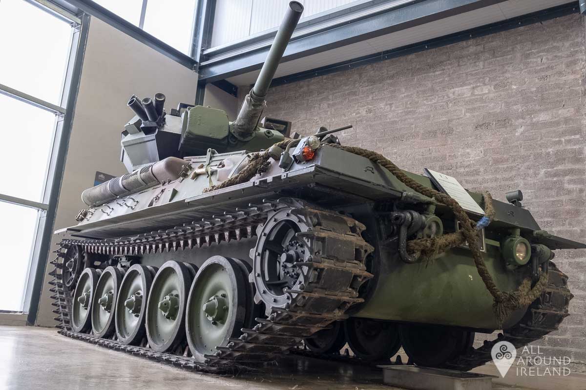 Spike Island - Tank in the Gun Park • All Around Ireland