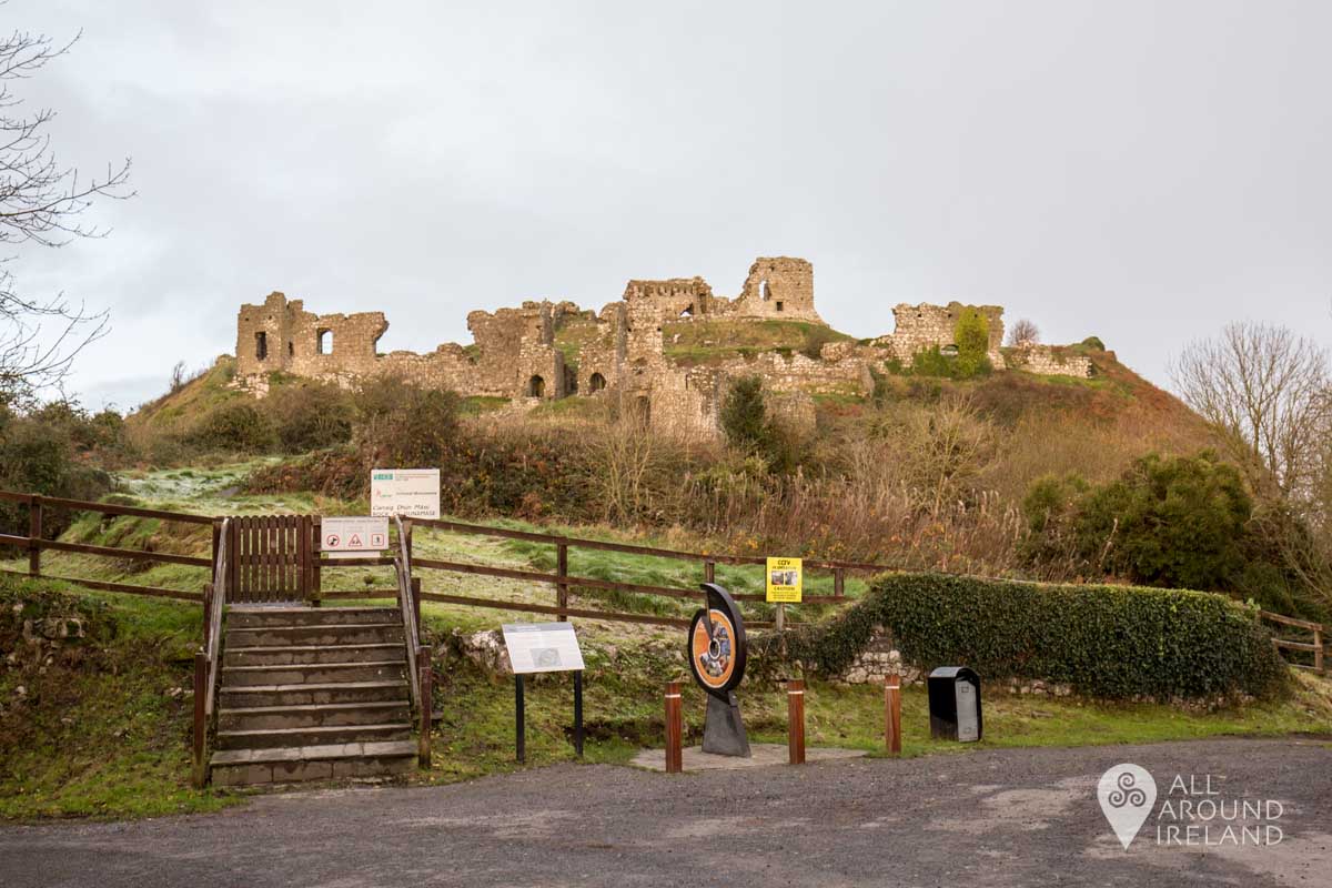 Rock of Dunamase - view from the carpark • All Around Ireland