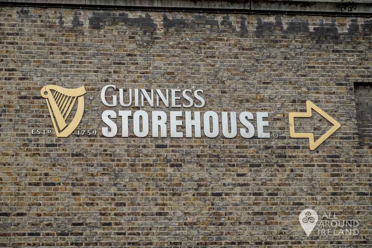 Guinness Storehouse signage • All Around Ireland